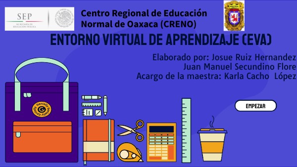 Presentación Entorno Virtual de Aprendizaje (EVA) | Genially