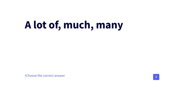 A lot of, much, many | Genially