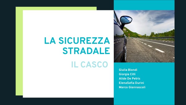 La sicurezza stradale