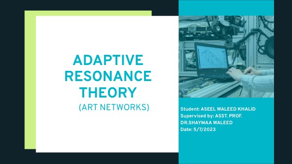 adaptive resonance theory | Genially