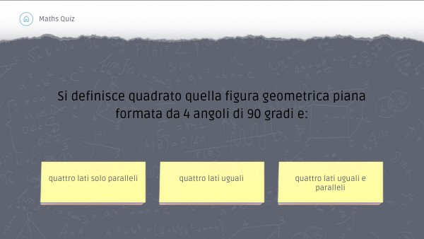 MATHEMATICS QUIZ | Genially