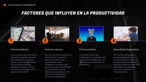 Factores que influyen en la productividad | Genially
