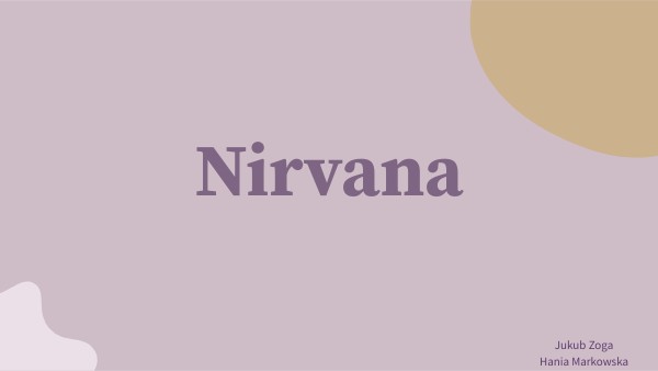 NIRVANA | Genially
