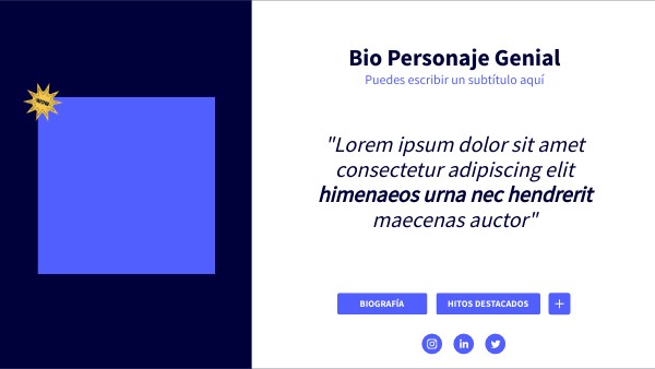 BIO GENIAL | Genially