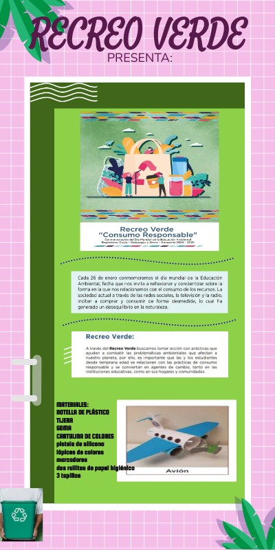 RECREO VERDE 5TO GRADO