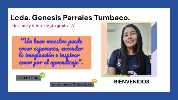 PRESENTACIÓN Miss Genesis 5to