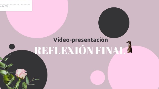 reflexión final