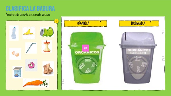 CLASIFICACIÓN DE LA BASURA
