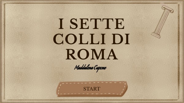 i sette colli romani