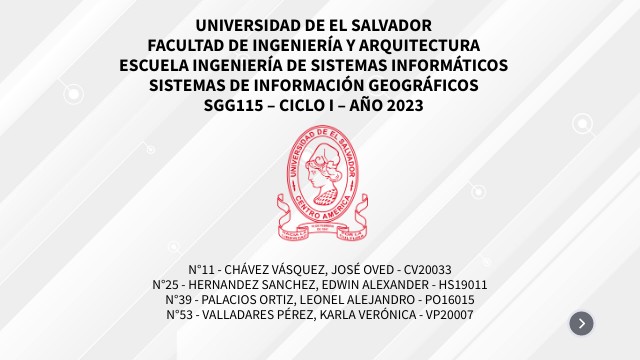 SGG Proyecto de Áreas Potenciales de Energía | Genially