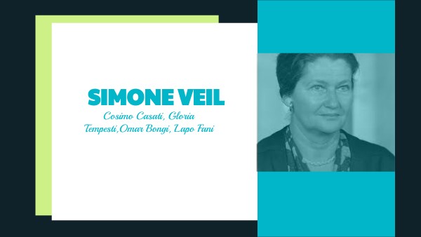 simone veil | Genially