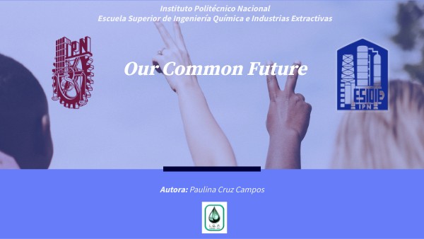 Presentación Our Common Future