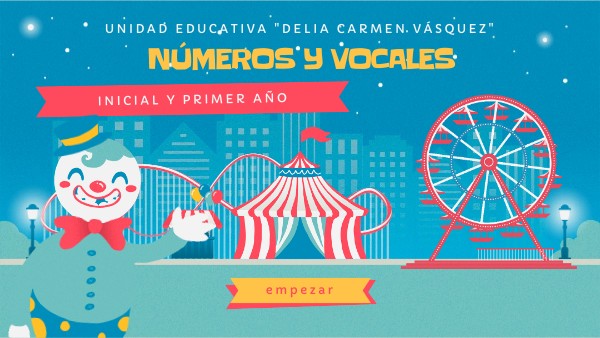 Colores, Números y vocales | Genially