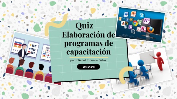 Elaboración de programas de capacitación