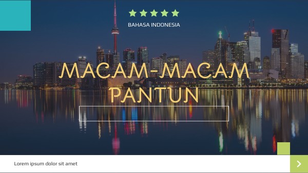 Macam-macam pantun