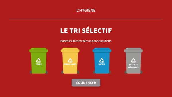 Le tri sélectif | Genially