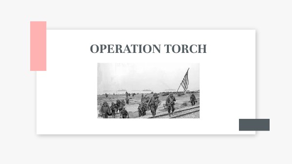 Opération Torch | Genially