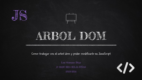 Presentación arbol DOM - Cliente