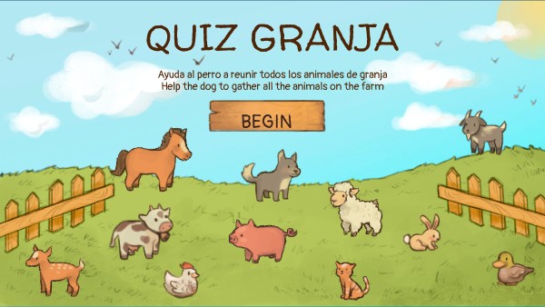 Aprende los colores en la granja