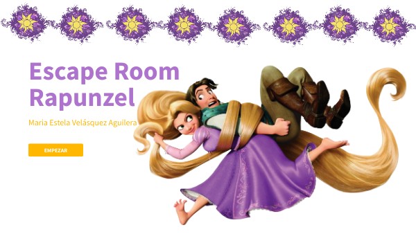 ESCAPE ROOM RAPUNZEL EXAMEN