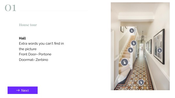 HOUSE AND ROOMS | Genially