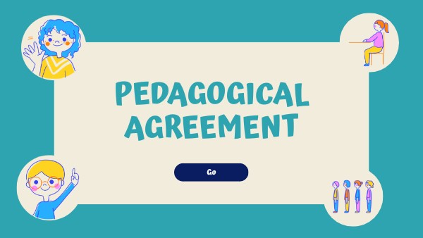 pedagogical agreement | Genially