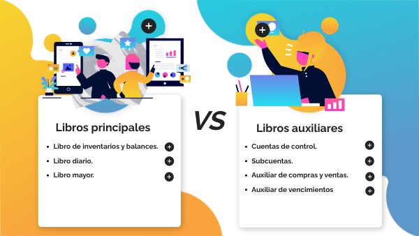LIBROS PRINCIPALES Y AUXILIARES | Genially