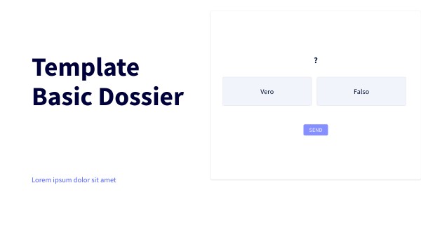 BASIC DOSSIER | Genially