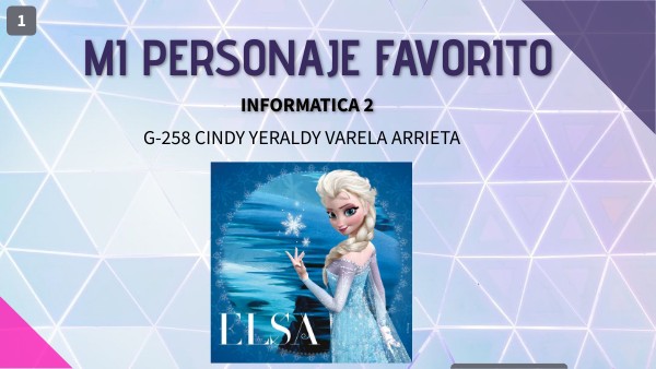 MI PERSONAJE FAVORITO