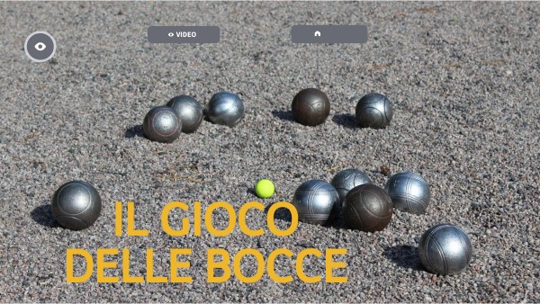 LA MIA ESPERIENZA A BOCCE