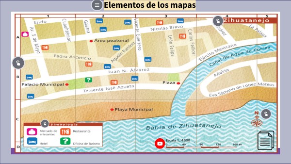 ELEMENTOS DE LOS MAPAS. Judith Crescencio Santos.