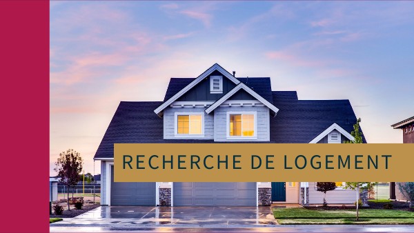 Recherche de logement | Genially