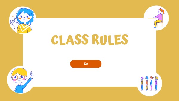 Class Rules Activity | Genially
