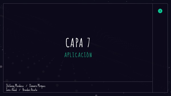 Capa 7 modelo OSI | Genially