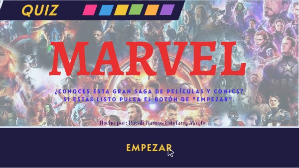 QUIZ MARVEL.