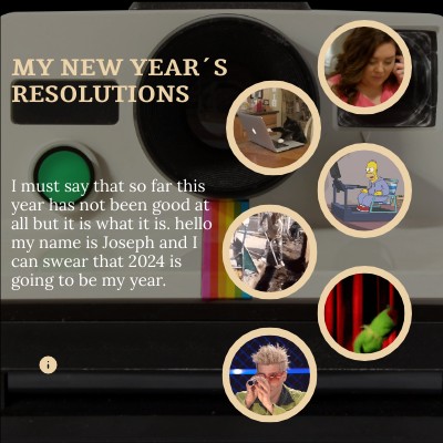 My New Year´s Resolutions-Joseph Vergara Onofre