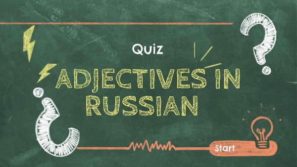 Adjectives Russian A1 | Genially
