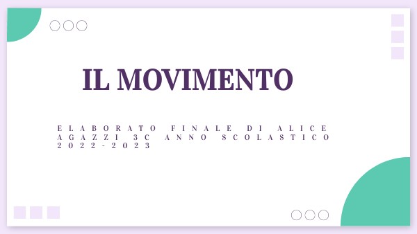 il movimento