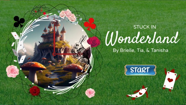 Alice in Wonderland Escape Room | Genially