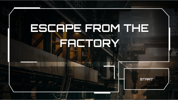 FACTORY ESCAPE GAME (algebra) | Genially