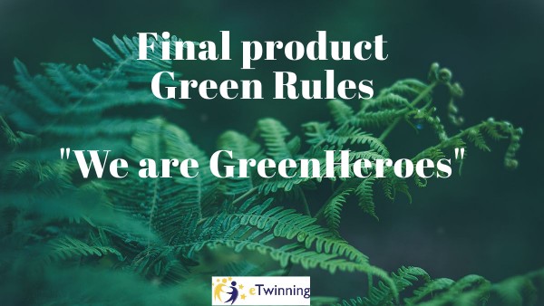 eTwinning Green Rules