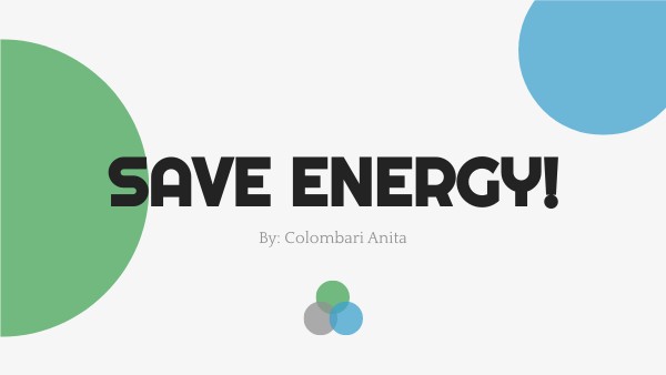 save energy