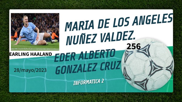 G-256 "HAALAND" EDER GONZALEZ