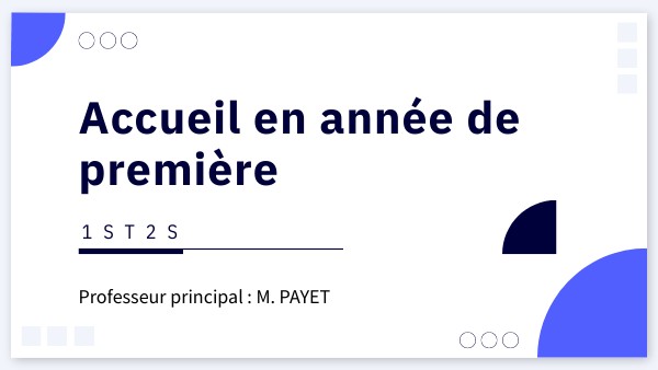 Accueil 1ST2S2 | Genially