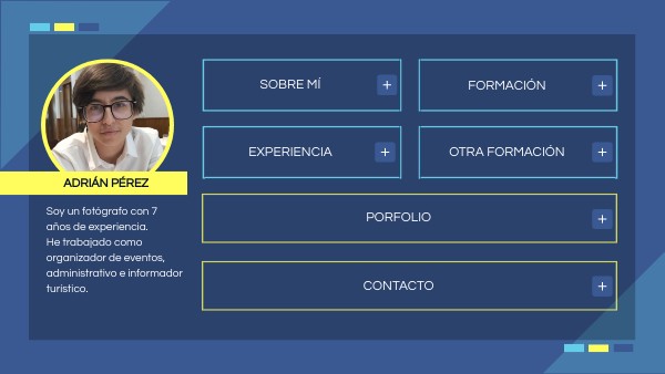 Currículum interactivo | Genially