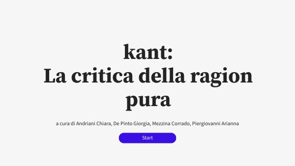 Kant | Genially