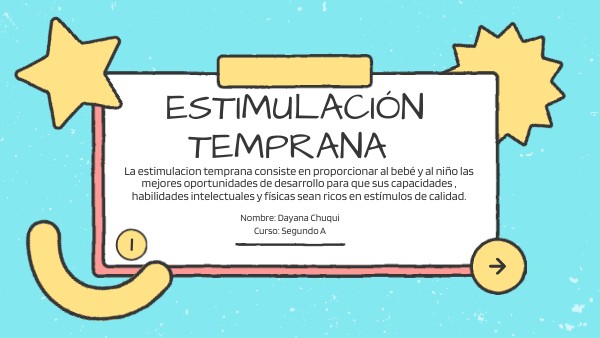 Guía- Estimulación temprana | Genially