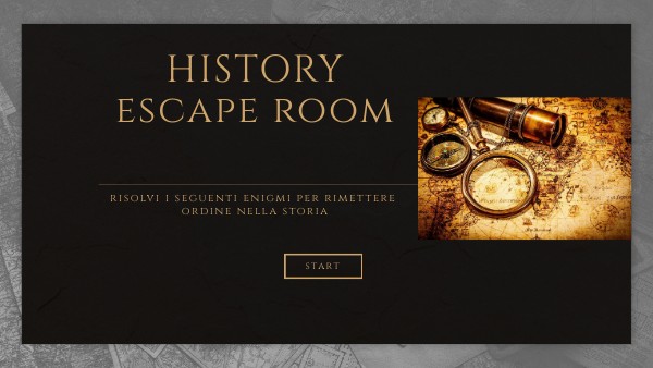 History Escape Room per la classe quarta | Genially