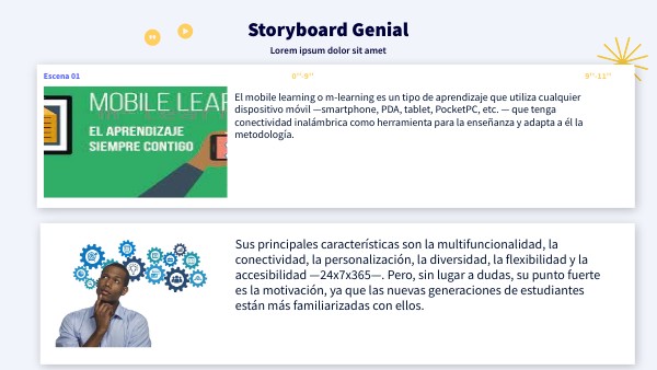 STORYBOARD GENIAL