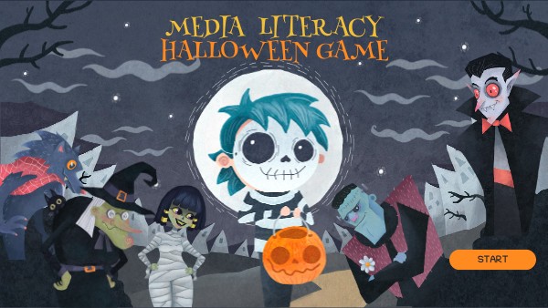 MEDIA LITERACY HALLOWEEN GAME | Genially